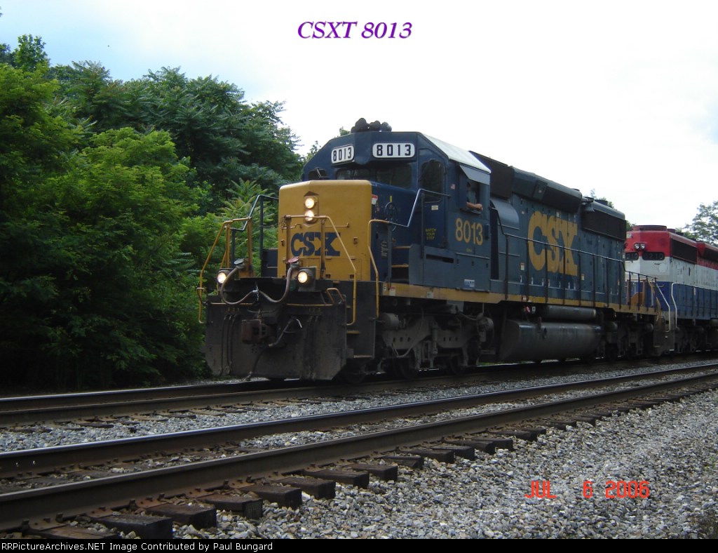 CSX 8013 07/06/2006